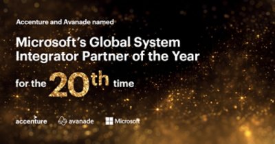 Avanade and Accenture celebrate 20th Year as Microsoft’s Global SI ...